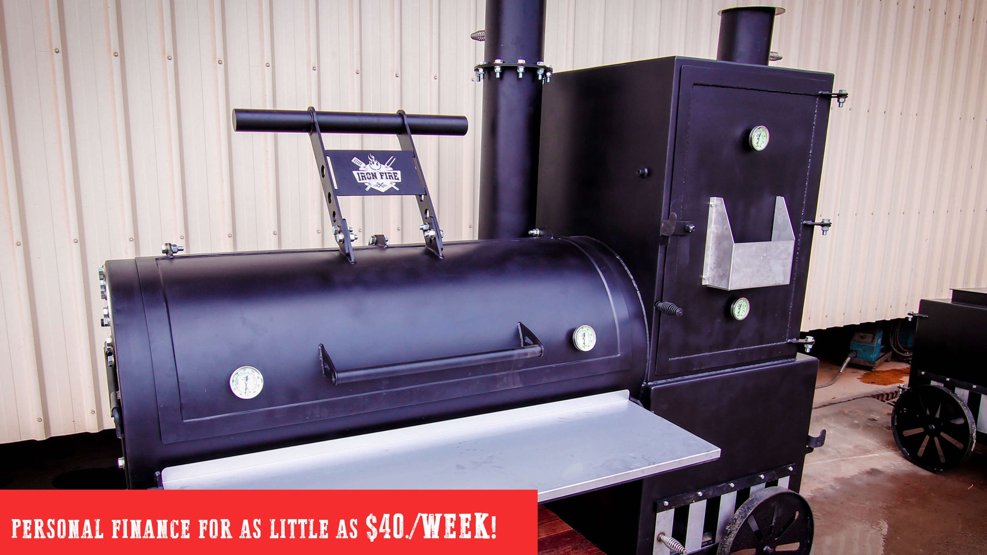 24" SMOKER WITH TOWER - LEGACY – Iron Fire Australia